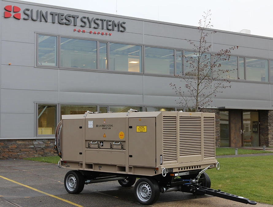 Sun Test Systems | Safety in the air and on the road